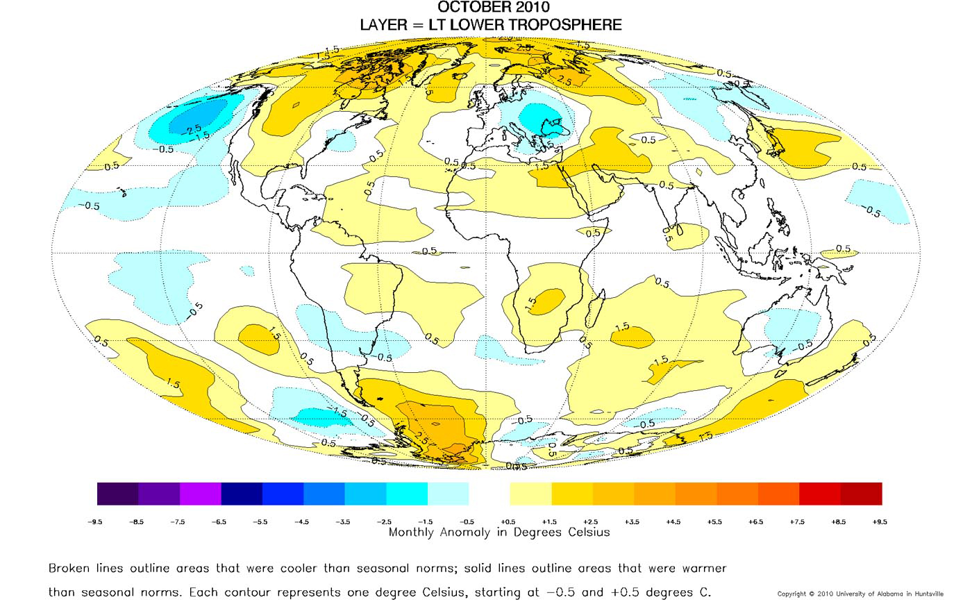 Global Temperature Report :: UAHuntsville